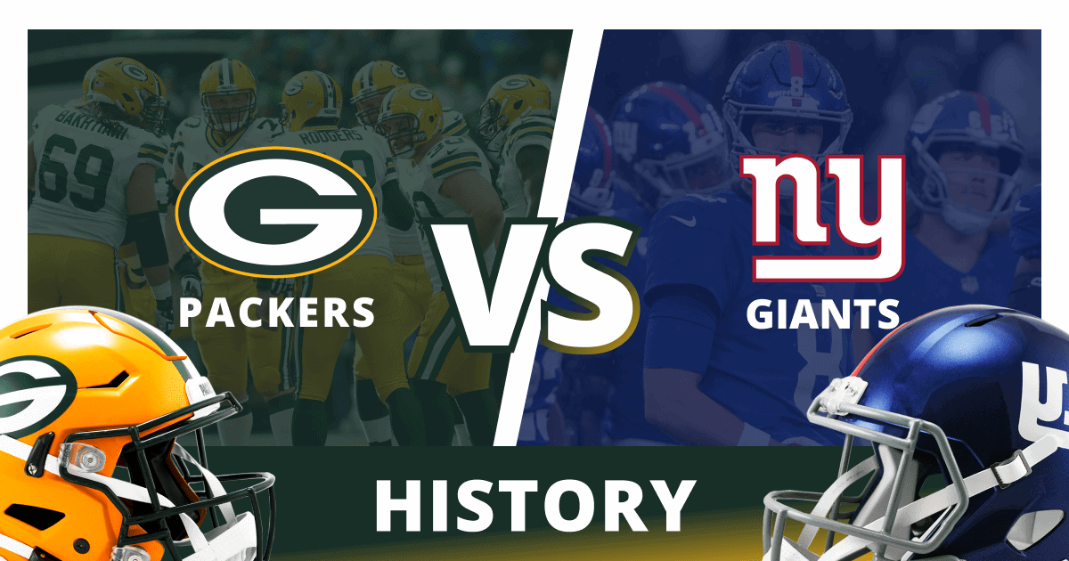 Packers vs Giants History & Stats Since 1928