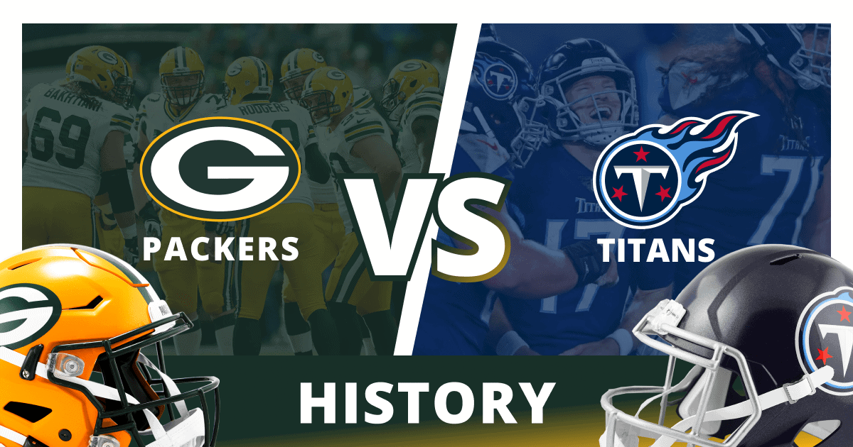 Packers vs Titans History & Stats Since 1972